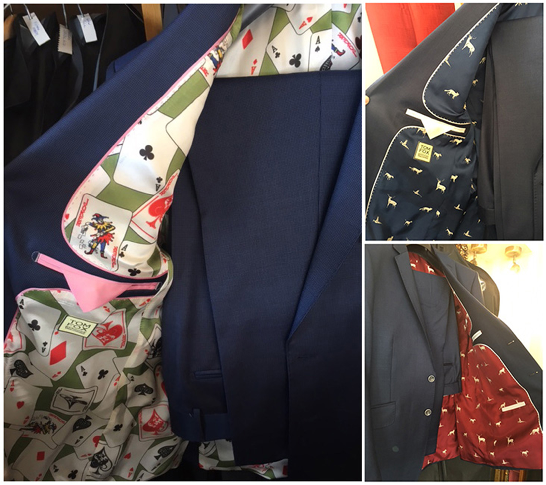 Tom Fox Tailoring - Collage - The Lining Company Blog